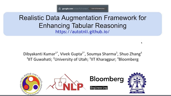 Realistic Data Augmentation Framework for Enhancing Tabular Reasoning | Underline