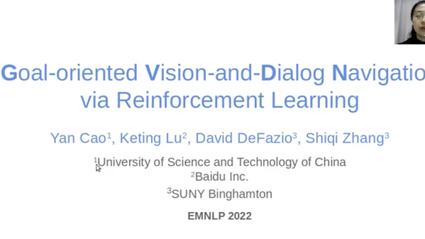 Underline Goal Oriented Vision And Dialog Navigation Via