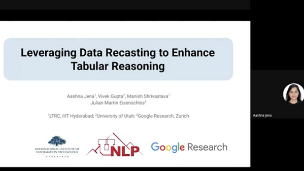 Underline | Leveraging Data Recasting to Enhance Tabular Reasoning Underline | Leveraging Data Recasting to Enhance Tabular Reasoning