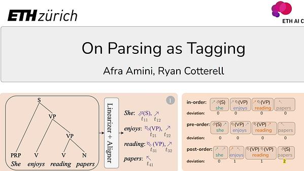 Underline | On Parsing as Tagging