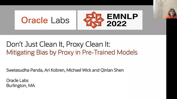 Underline | Don't Just Clean It, Proxy Clean It: Mitigating Bias by Proxy in Pre-Trained Models