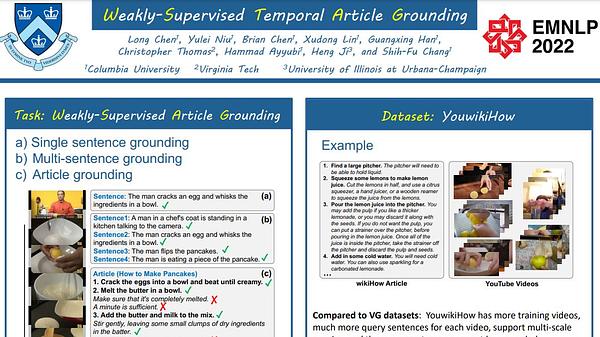 Underline | Weakly-Supervised Temporal Article Grounding Underline | Weakly-Supervised Temporal Article Grounding