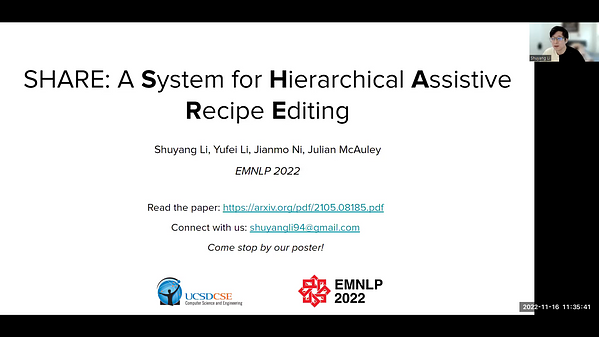 SHARE: a System for Hierarchical Assistive Recipe Editing | Underline