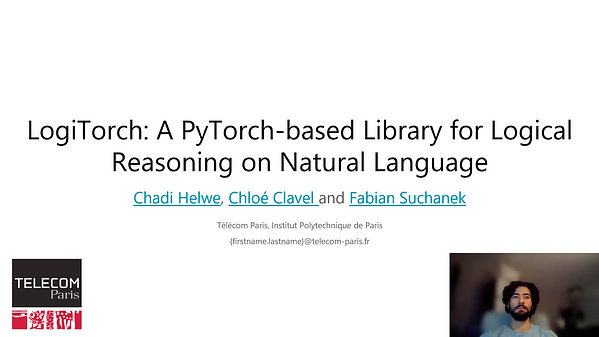 Underline Logitorch A Pytorch Based Library For Logical Reasoning On Natural Language