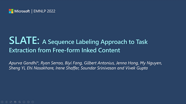 Underline | SLATE: A Sequence Labeling Approach for Task Extraction ... Underline | SLATE: A Sequence Labeling Approach for Task Extraction ...