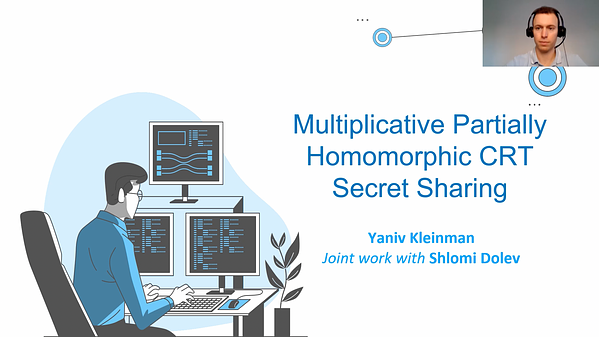 Underline | Multiplicative Partially Homomorphic CRT Secret Sharing