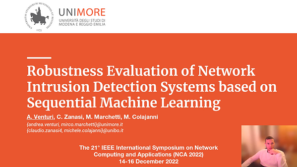 Underline | Robustness evaluation of Network Intrusion Detection Systems based on Sequential ...
