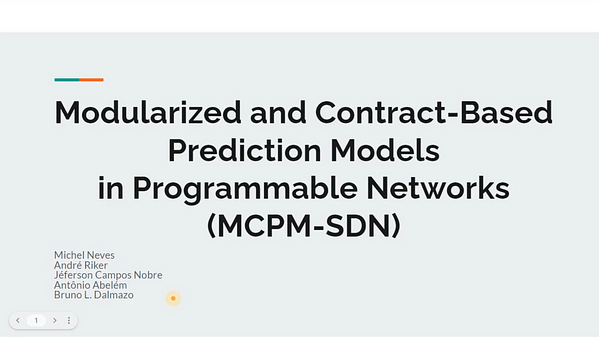 Underline | Modularized and Contract-Based Prediction Models in Programable Networks