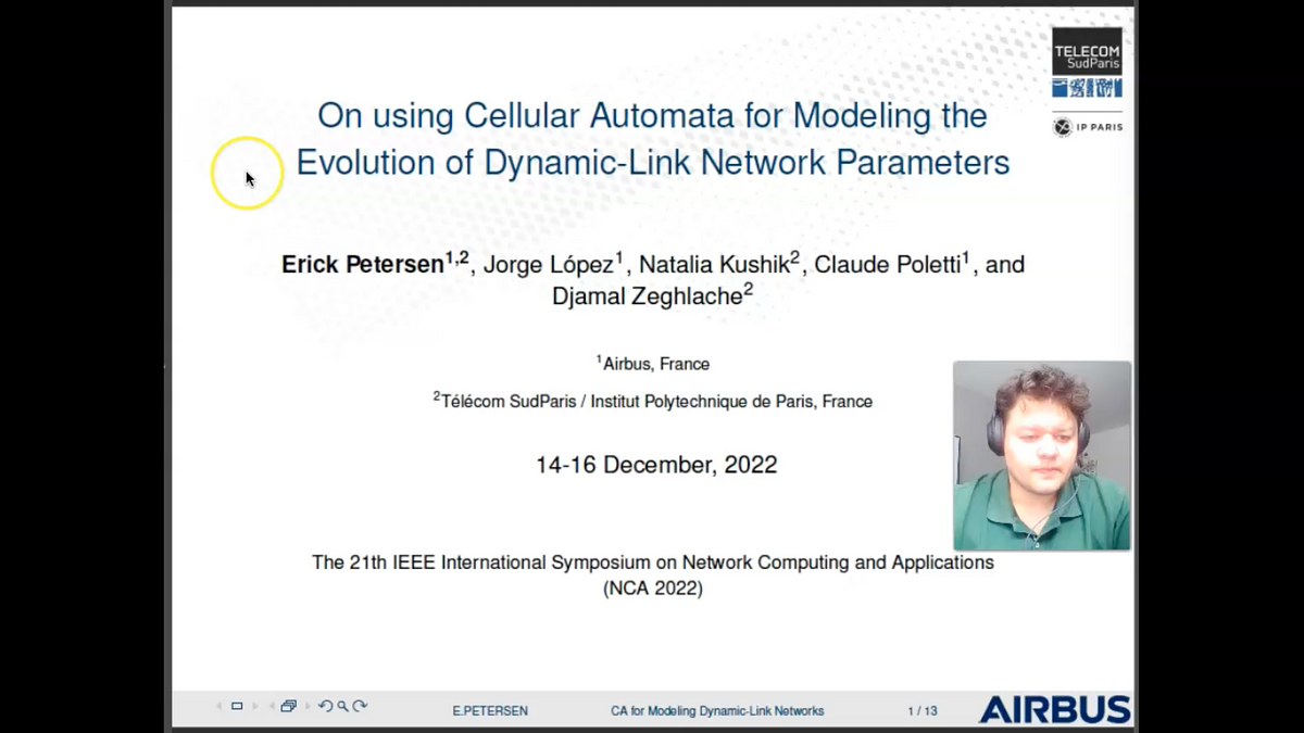 Underline | On using Cellular Automata for Modeling the Evolution of Dynamic-Link Network Parameters