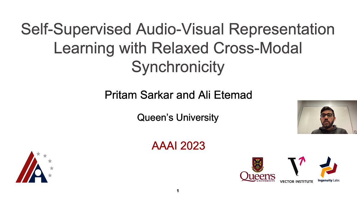 Underline Self Supervised Audio Visual Representation Learning With
