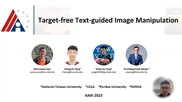 Target-free Text-guided Image Manipulation | Underline
