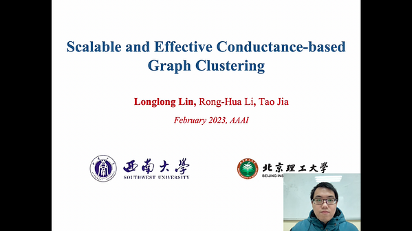 Scalable and Effective Conductance-Based Graph Clustering | Underline