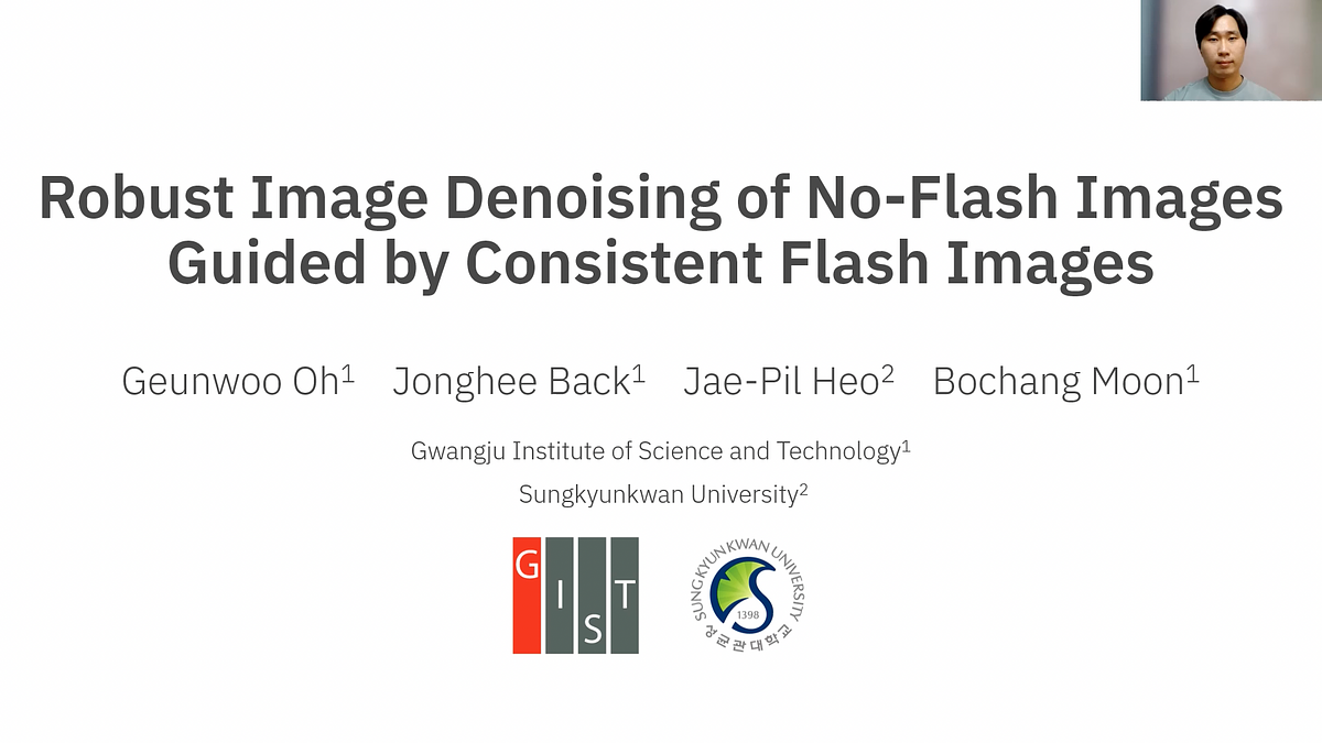 Underline | Robust Image Denoising of No-Flash Images Guided by Consistent Flash Images