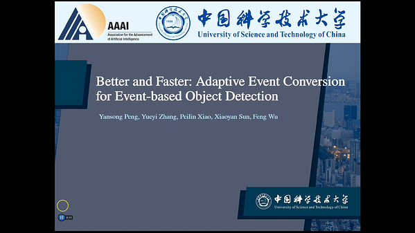 Underline Better And Faster Adaptive Event Conversion For Event Based Object Detection