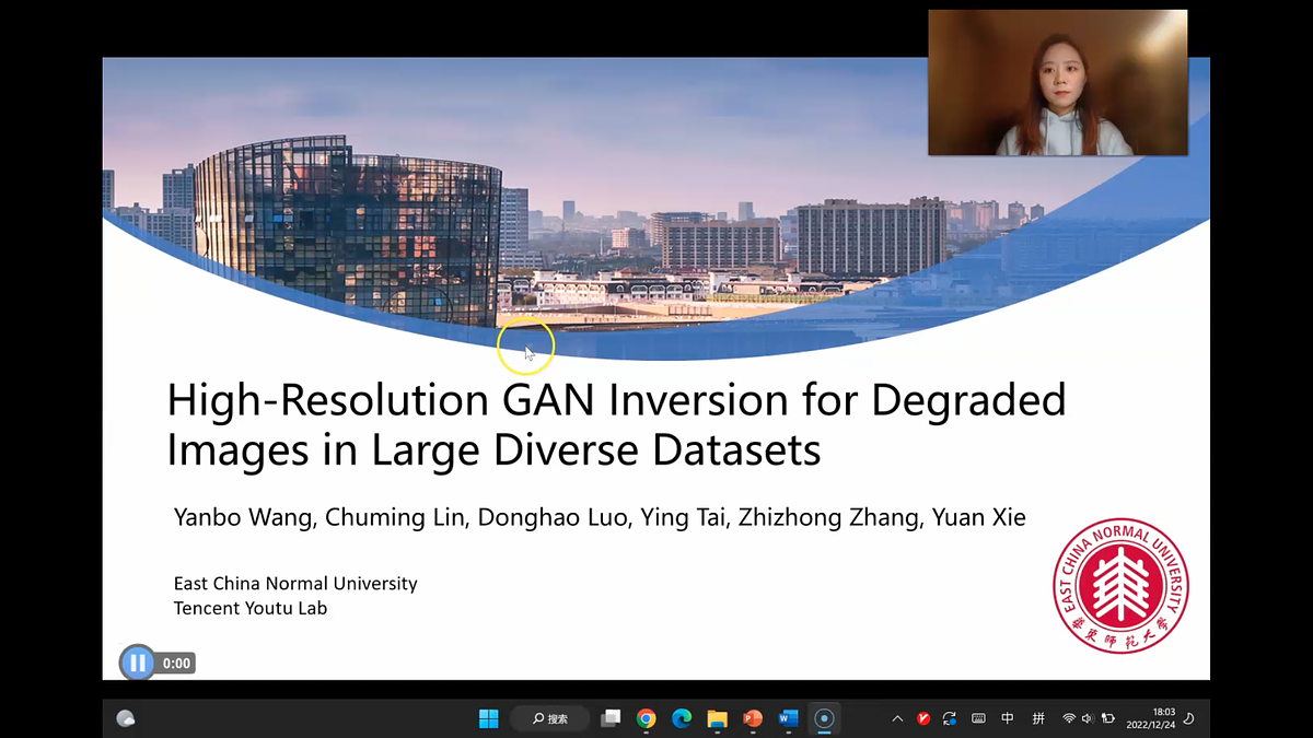 Underline High Resolution Gan Inversion For Degraded Images In Large Diverse Datasets