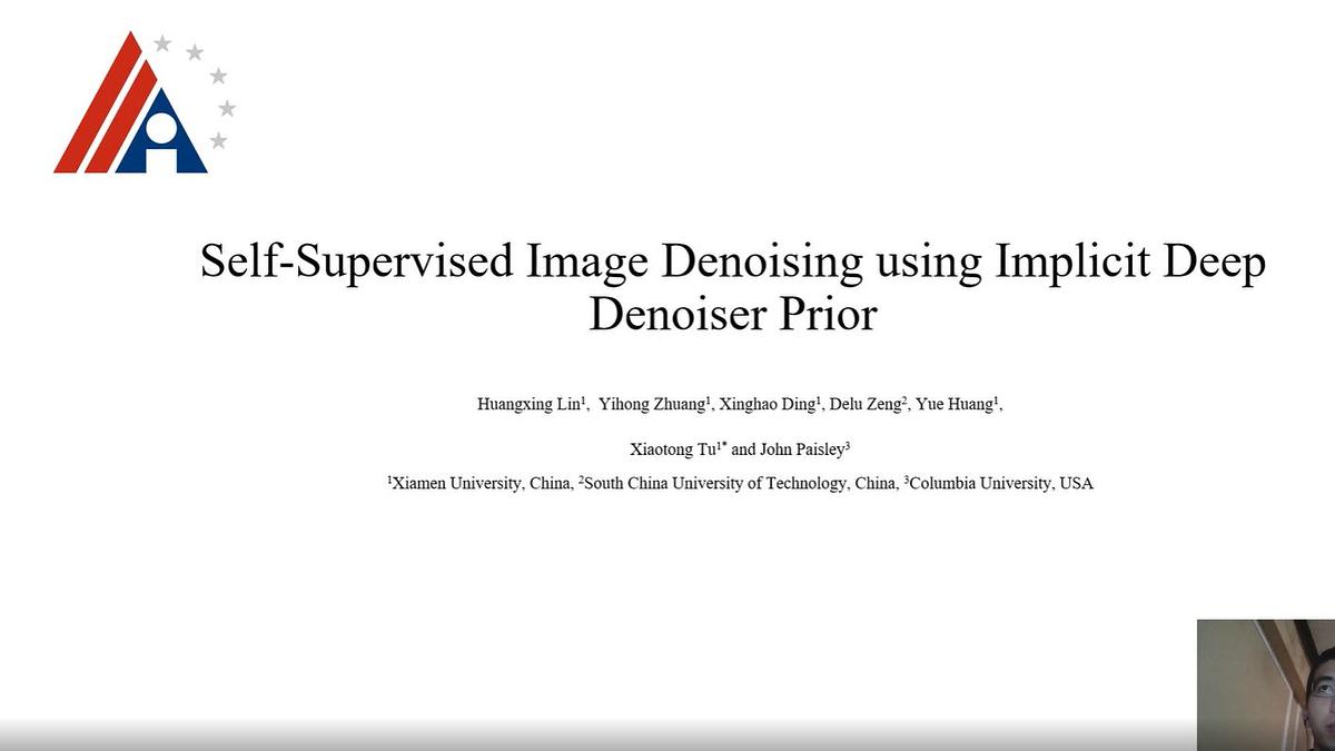 Underline Self Supervised Image Denoising Using Implicit Deep Denoiser Prior