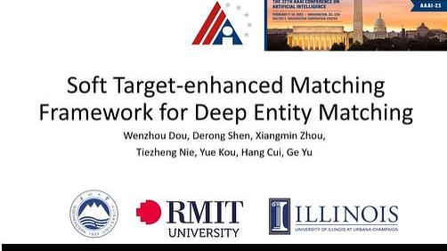 Underline | Soft Target-enhanced Matching Framework for Deep Entity Matching
