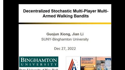 Underline | Decentralized Stochastic Multi-Player Multi-Armed Walking ... Underline | Decentralized Stochastic Multi-Player Multi-Armed Walking ...