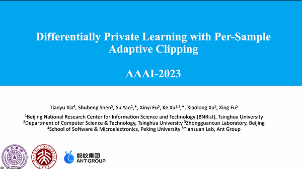 Underline | Differentially Private Learning with Per-Sample Adaptive ... Underline | Differentially Private Learning with Per-Sample Adaptive ...