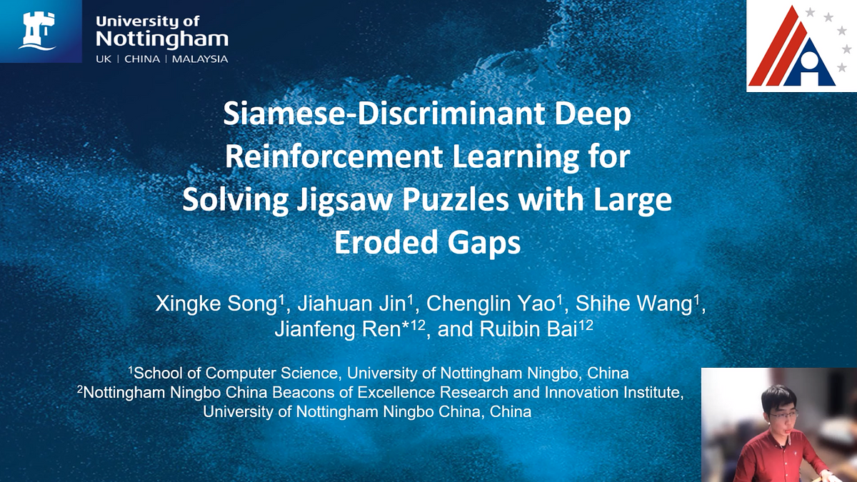 Underline | Siamese-Discriminant Deep Reinforcement Learning for Solving Jigsaw Puzzles with ...