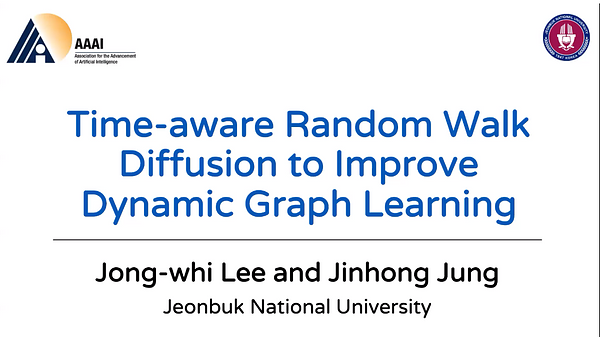 Underline | Time-aware Random Walk Diffusion to Improve Dynamic Graph ... Underline | Time-aware Random Walk Diffusion to Improve Dynamic Graph ...