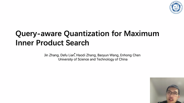 Underline Query Aware Quantization For Maximum Inner Product Search