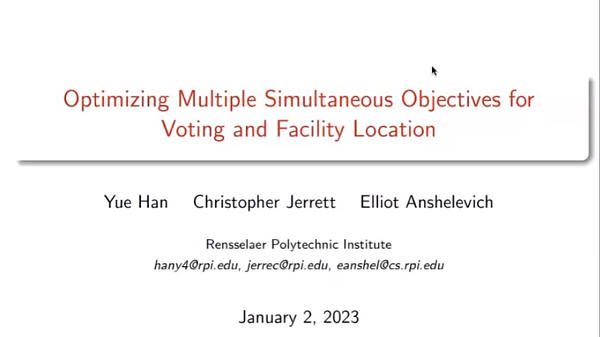 Underline | Optimizing Multiple Simultaneous Objectives for Voting and ... Underline | Optimizing Multiple Simultaneous Objectives for Voting and ...