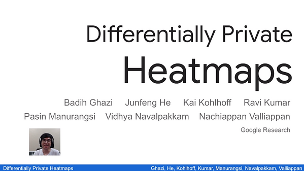 Underline | Differentially Private Heatmaps
