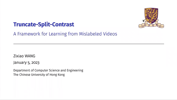 Truncate-Split-Contrast: A Framework for Learning from Mislabeled ...