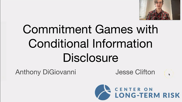 Underline | Commitment Games with Conditional Information Disclosure