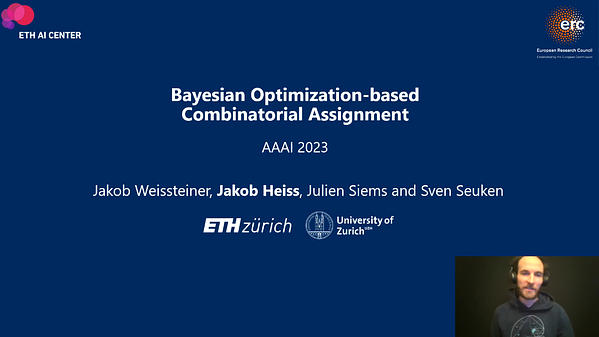 Underline | Bayesian Optimization-based Combinatorial Assignment Underline | Bayesian Optimization-based Combinatorial Assignment