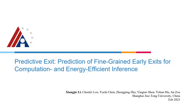 Underline | Predictive Exit: Prediction of Fine-Grained Early Exits for ... Underline | Predictive Exit: Prediction of Fine-Grained Early Exits for ...