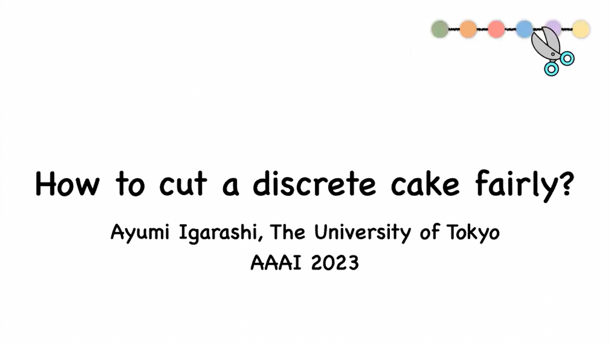 Underline | How to cut a discrete cake fairly