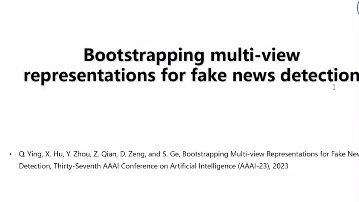 Underline | Bootstrapping Multi-view Representations for Fake News Detection