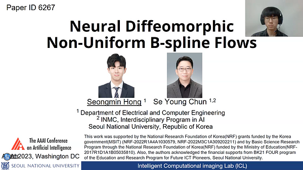 Underline | Neural Diffeomorphic Non-Uniform B-Spline Flows Underline | Neural Diffeomorphic Non-Uniform B-Spline Flows