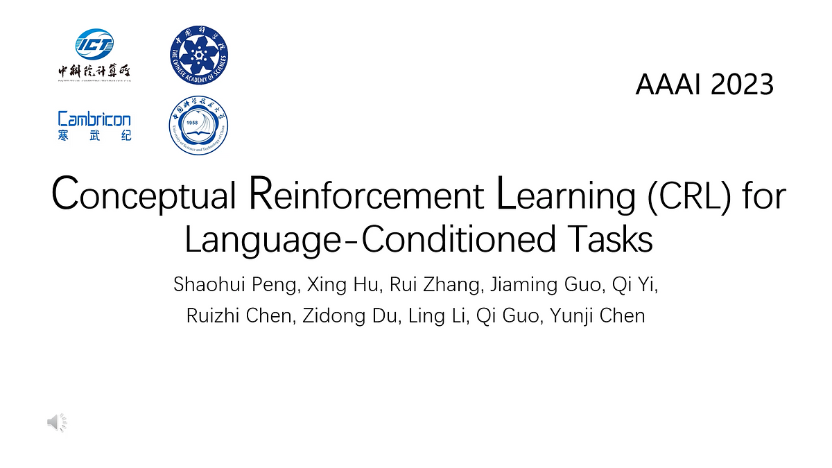 Underline | Conceptual Reinforcement Learning for Language-Conditioned Tasks