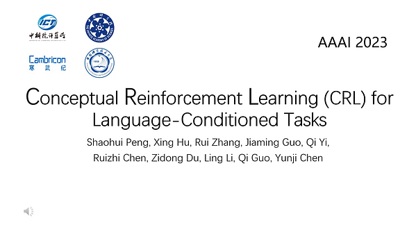 Underline | Conceptual Reinforcement Learning for Language-Conditioned Tasks