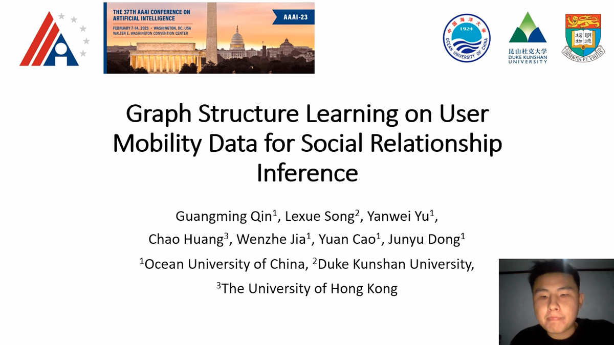 Underline Graph Structure Learning On User Mobility Data For Social