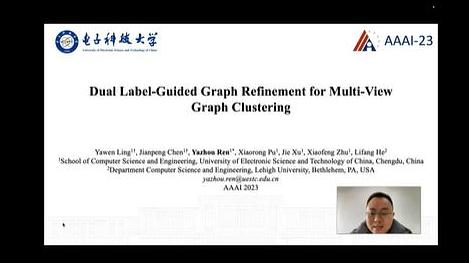 Dual Label-Guided Graph Refinement for Multi-View Graph Clustering | Underline