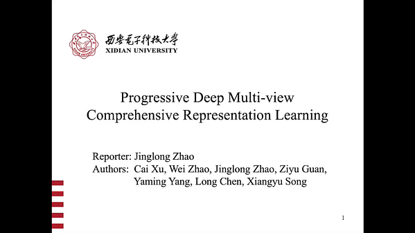 Underline | Progressive Deep Multi-view Comprehensive Representation ... Underline | Progressive Deep Multi-view Comprehensive Representation ...