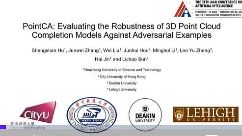 Underline | PointCA: Evaluating the Robustness of 3D Point Cloud ...