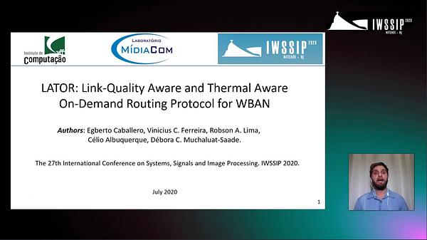 Underline | LATOR: Link-Quality Aware and Thermal Aware On-Demand Routing Protocol for WBAN