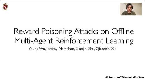 Underline Reward Poisoning Attacks On Offline Multi Agent Reinforcement Learning