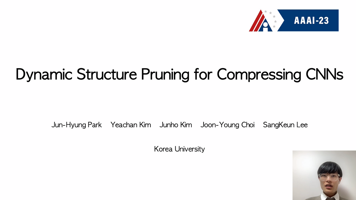 Underline | Dynamic Structure Pruning for Compressing CNNs
