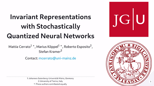 Underline | Invariant Representations with Stochastically Quantized ... Underline | Invariant Representations with Stochastically Quantized ...