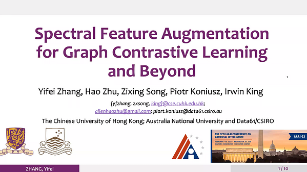 Spectral Feature Augmentation for Graph Contrastive Learning and Beyond ...