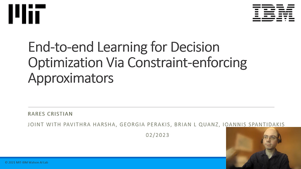 Underline | End-to-End Learning for Optimization via Constraint-Enforcing Approximators