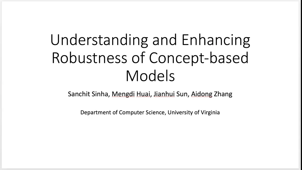 Underline Understanding And Enhancing Robustness Of Concept Based Models