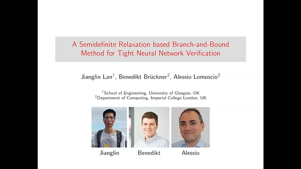 Underline A Semidefinite Relaxation Based Branch And Bound Method For Tight Neural Network