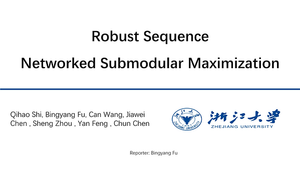 Underline | Robust Sequence Networked Submodular Maximization Underline | Robust Sequence Networked Submodular Maximization